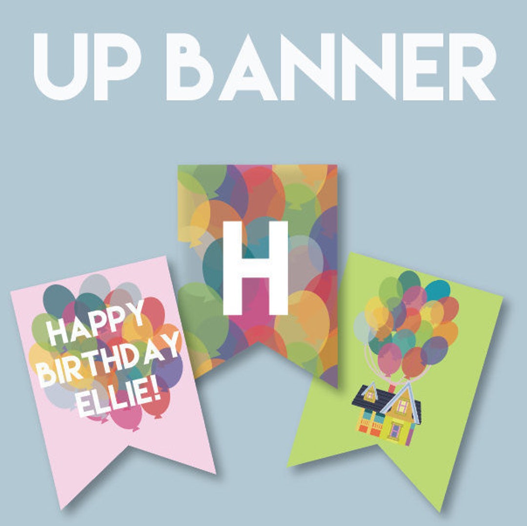 UP Themed Birthday Party Banner DIGITAL Printable Download/customizable ...