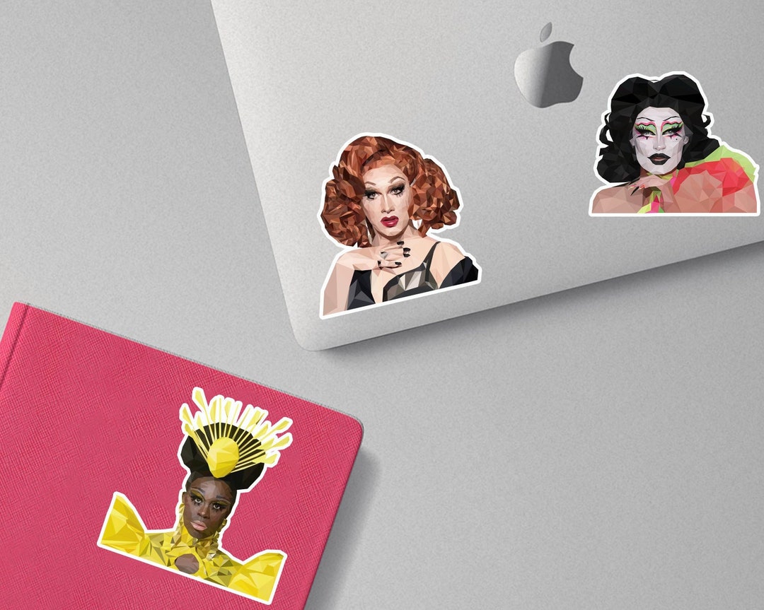 Jinkx Monsoon Poly Art Sticker / Vinyl Die Cut Sticker / Rupaul's Drag ...
