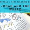 Jonah and the Whale or Big Fish, Paper Bag Puppets Bible Lesson Craft ...