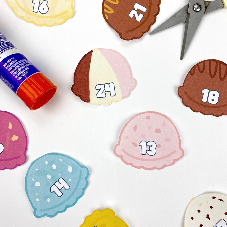 Summer Countdown Activity for Kids | Melting Into Summer Printable for ...