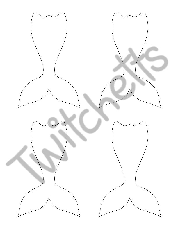 Paper Mermaid Craft for Kids, 3D Papercraft Template, Mermaid Coloring ...