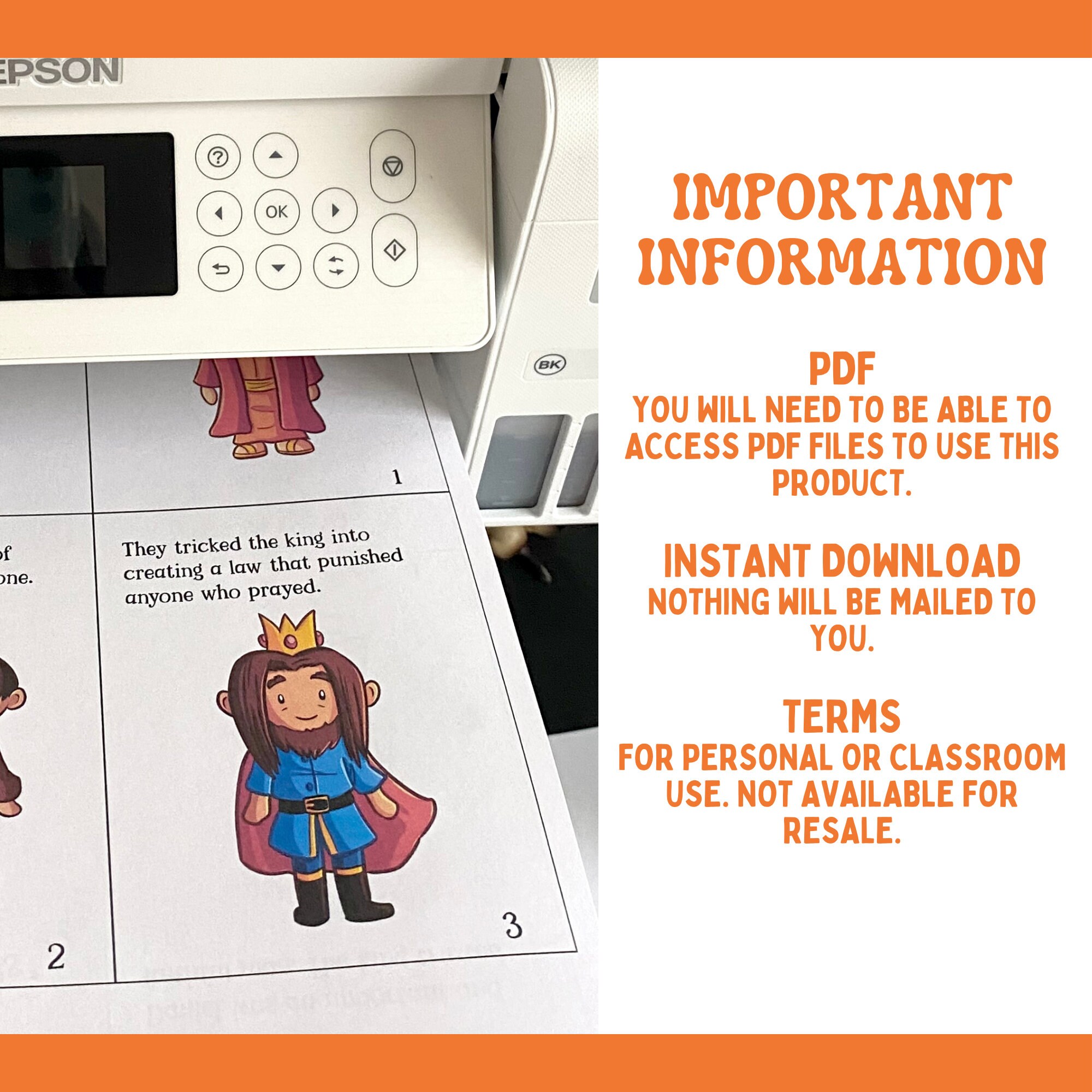 Daniel in the Lions Den Coloring Pages for Kids, Printable Coloring ...