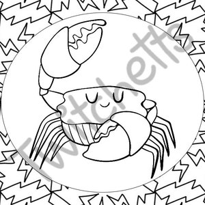 Summer Coloring Pages for Kids, Printable Summer Party Favor, Printable ...