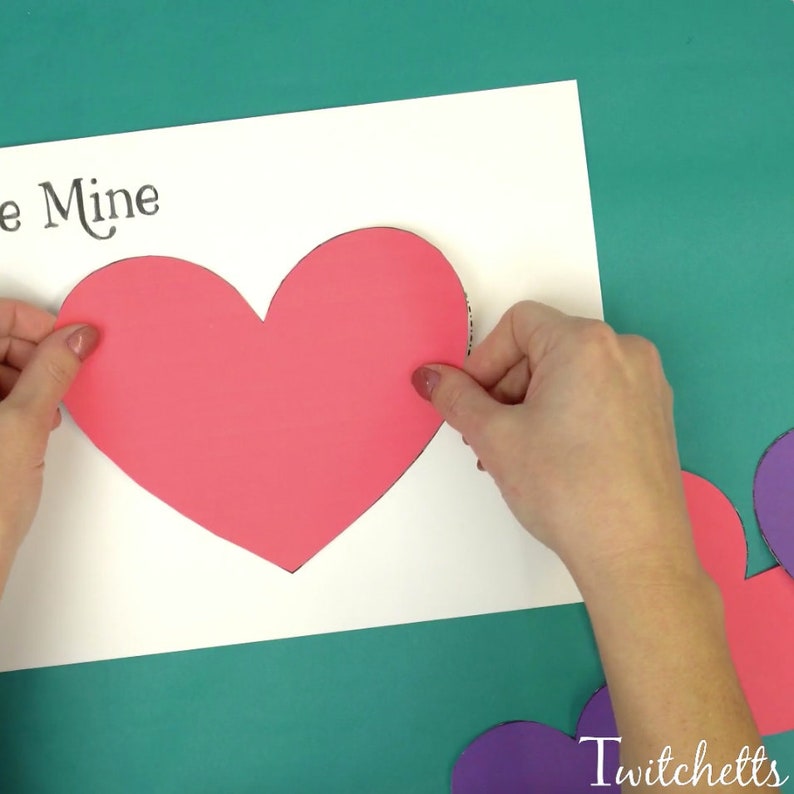 Valentines Day Cards, Card Template, Classroom Valentines, 3d ...