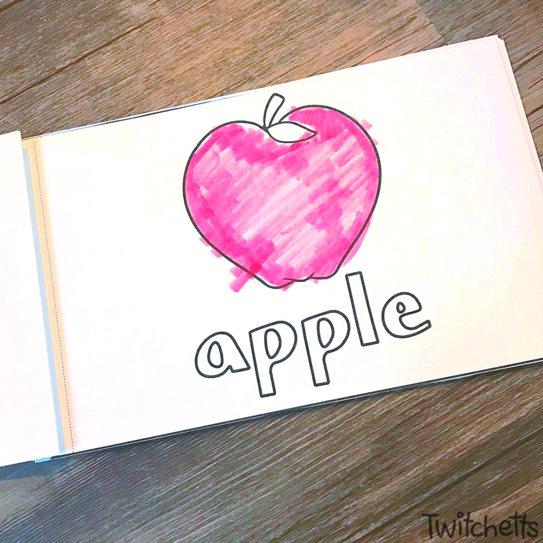 Color Red Booklet, Learning Games for Preschoolers, Educational Games ...