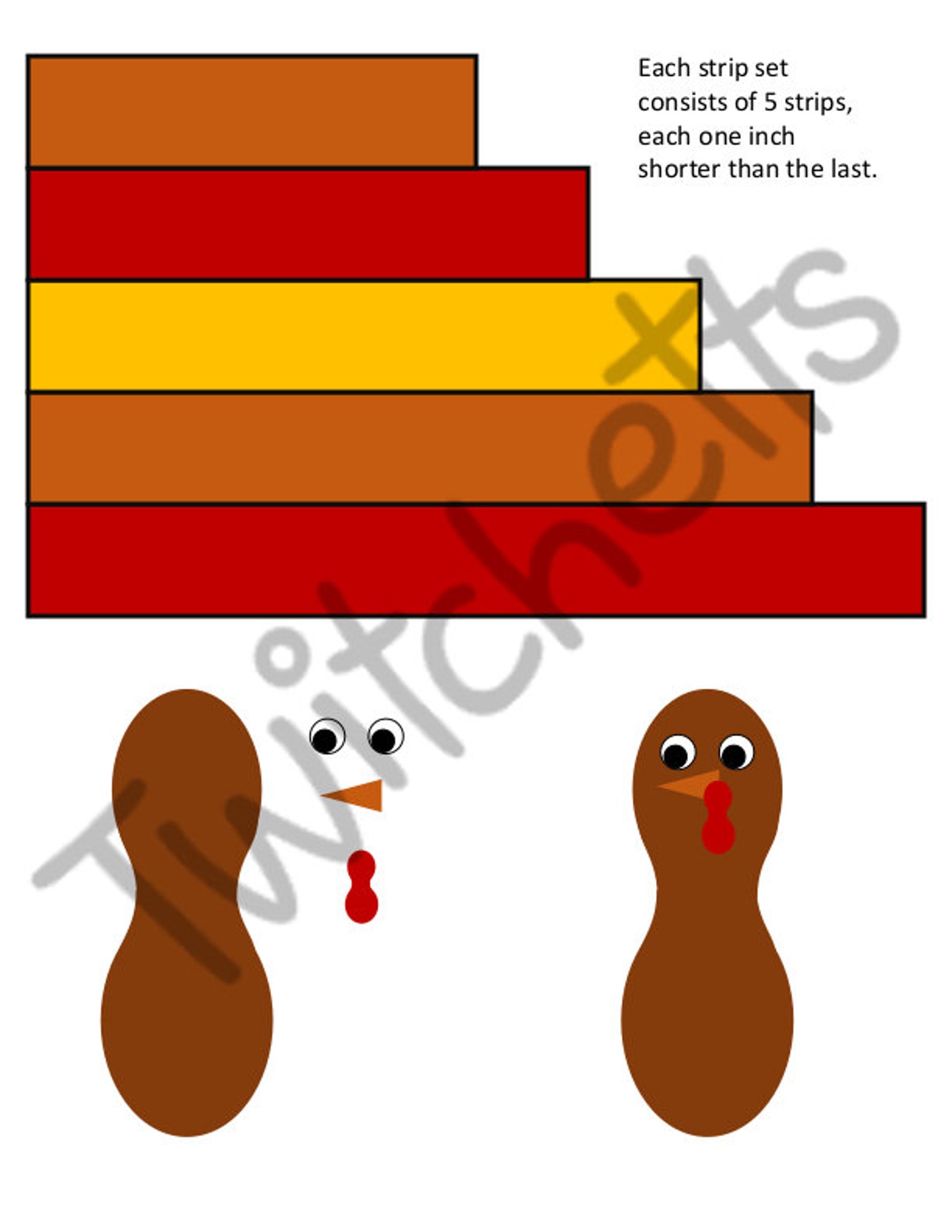 Paper Turkey Craft, 3D Papercraft Template, Thanksgiving Coloring Craft ...