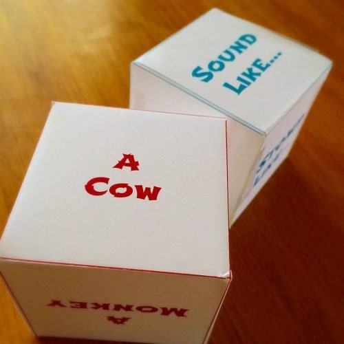 Animal Dice Gross Motor Activity for Preschoolers, Printable Dice Game ...