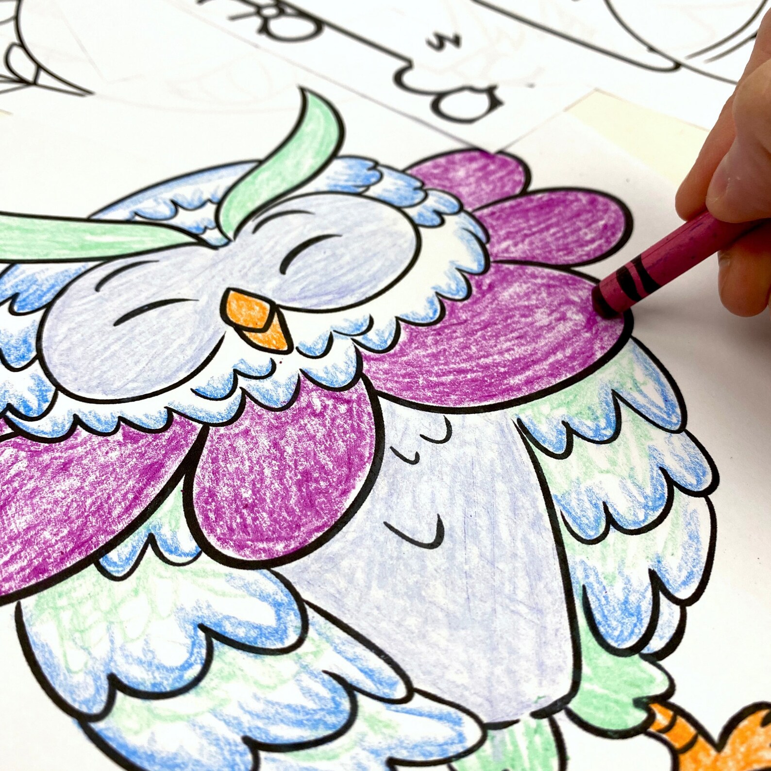 Spring Animals Coloring Pages for Kids, Printable Coloring Activity for ...