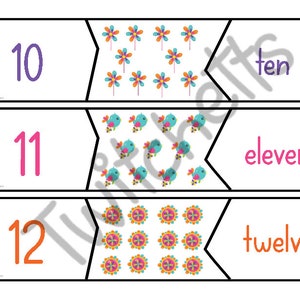 Printable Educational Game for Preschoolers, Spring Bugs Counting ...