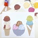 Ice Cream Cut and Play, Printable Kids Craft, Easy Ice Cream Template ...
