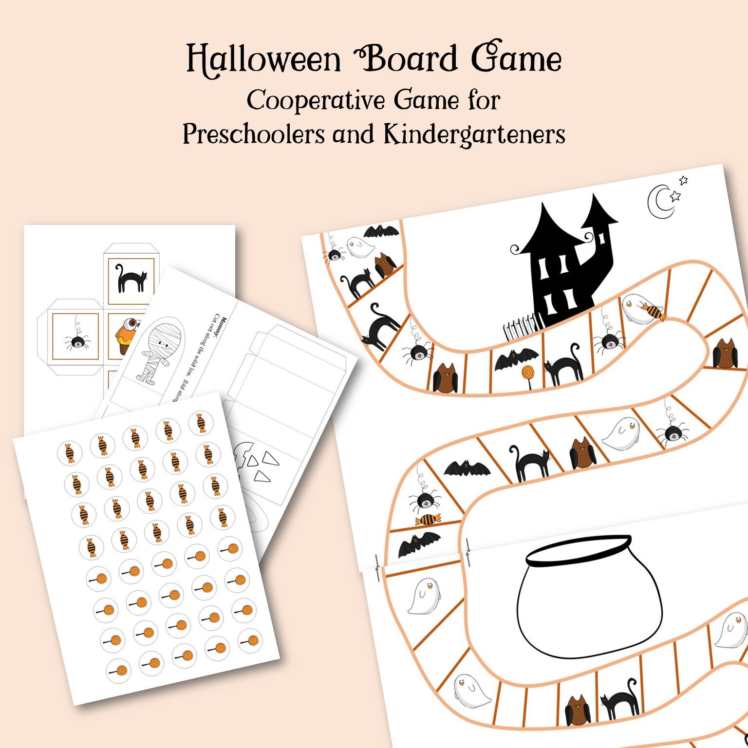 Halloween Printable Activities, Halloween Coloring, Halloween ...