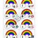 Short I Sounds Rainbow CVC Words Matching Game for Homeschooling ...
