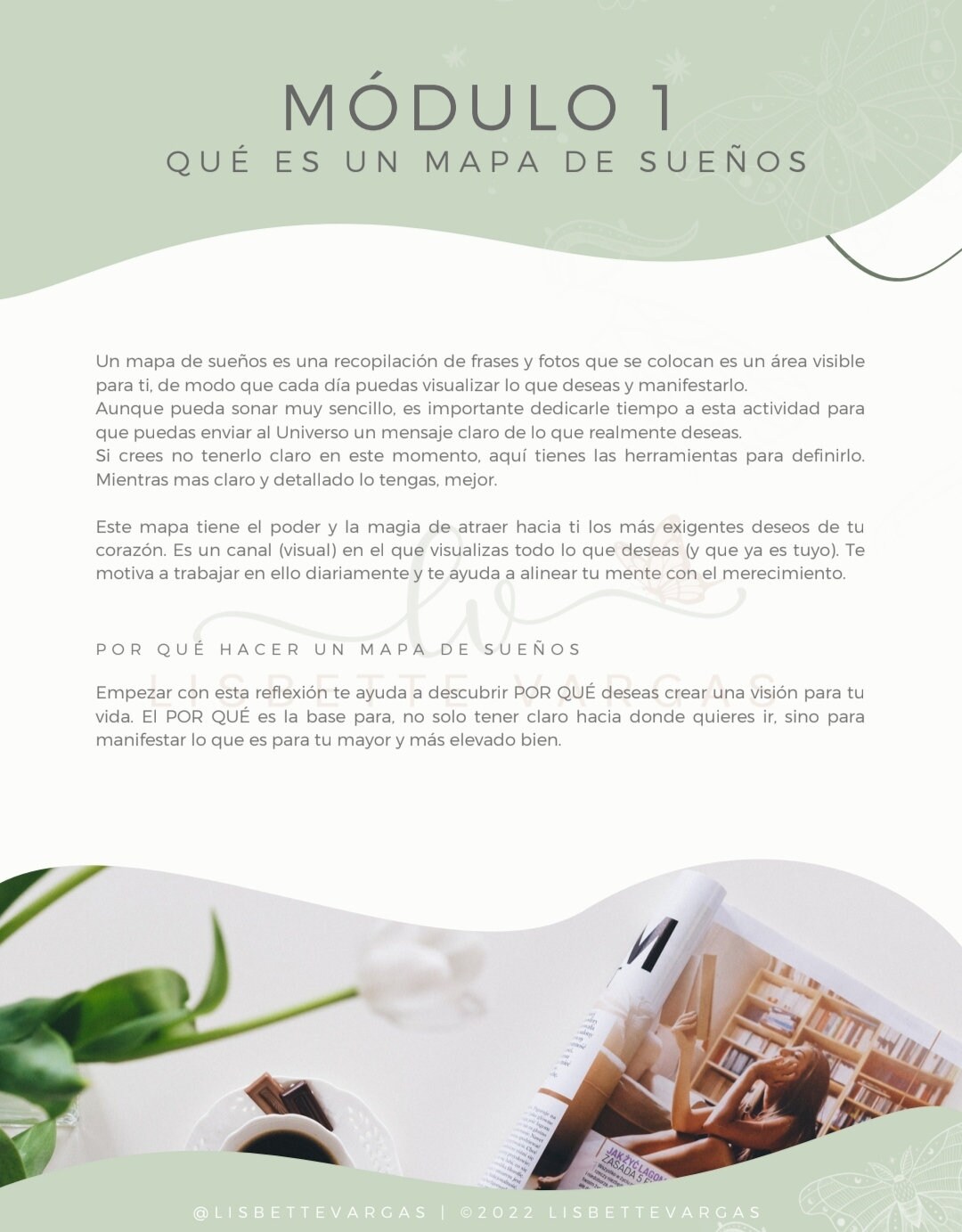 Guía Mapa De Sueños Etsy