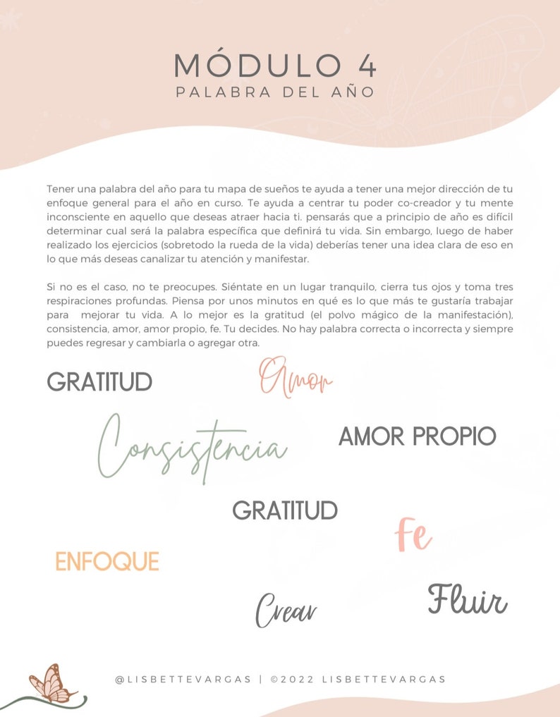 Guía Mapa De Sueños Etsy