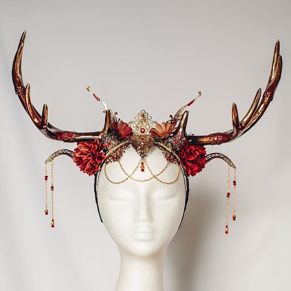 Antler Crown - Etsy