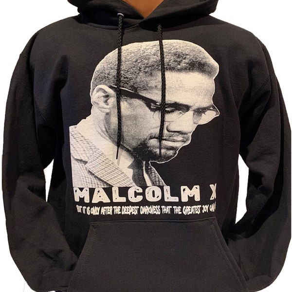 Malcolm X Hoodies - Etsy