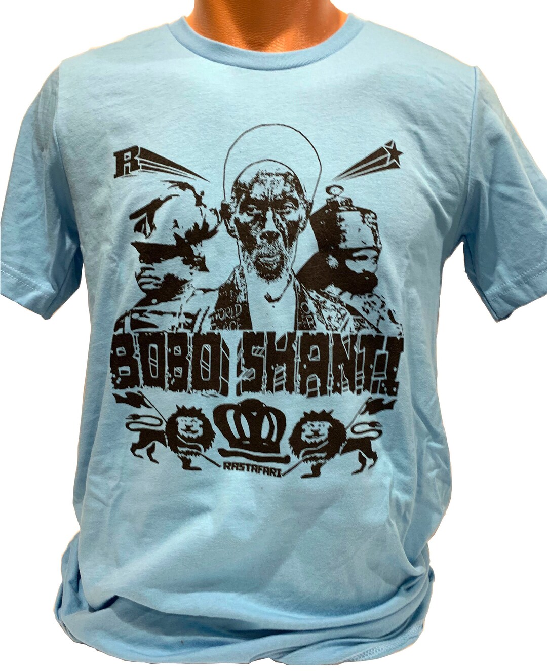 Bobo Shanti T-shirt | Rasta T-shirt - Etsy