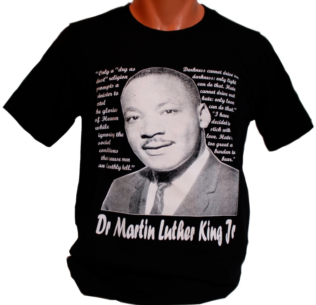 Dr Martin Luther King Jr T-shirt | Black Hero T-shirt | Black History T ...