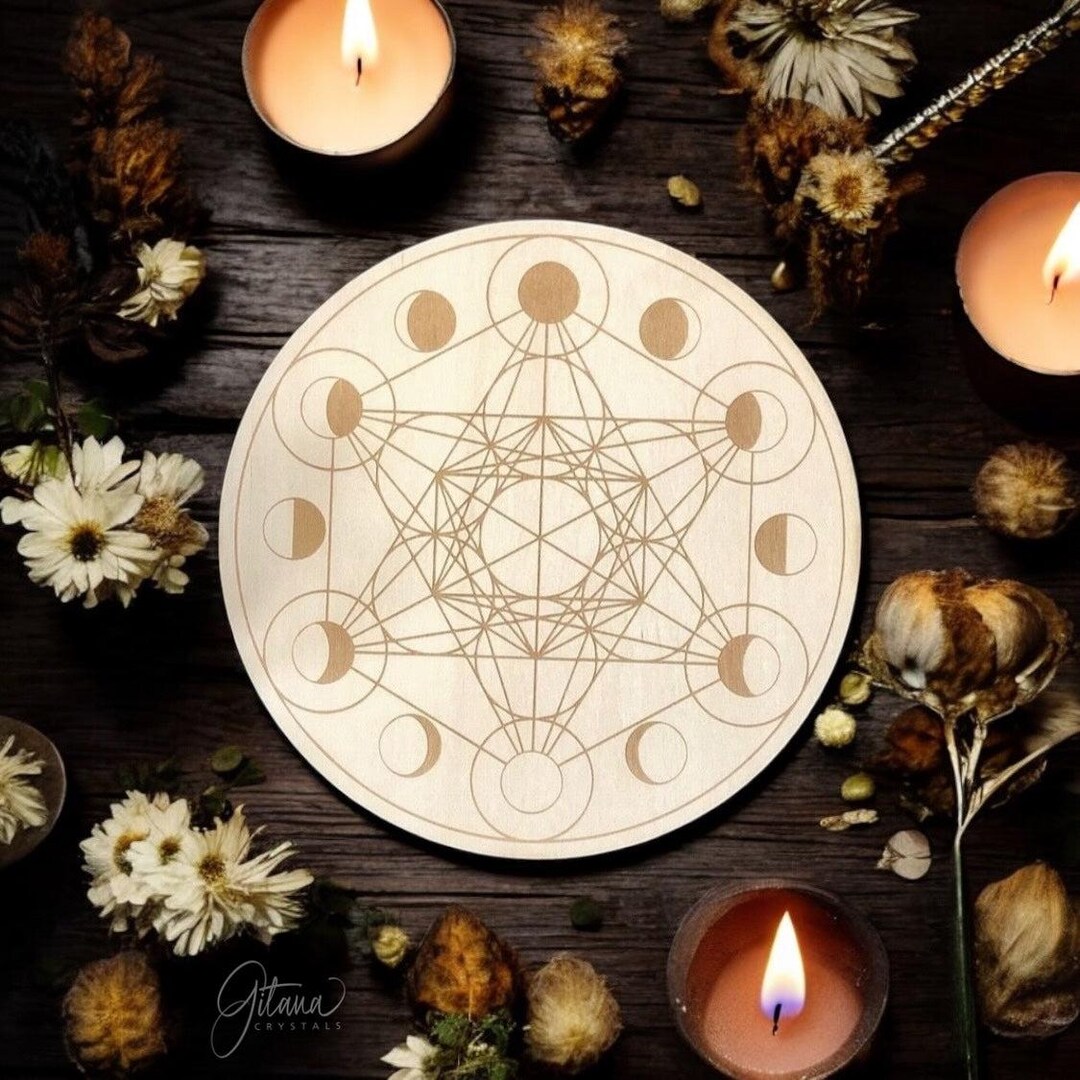 Crystal Grid | Moon Phase ~ Natural - Etsy