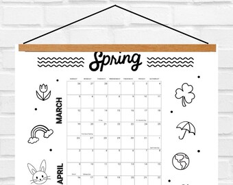 Poster Calendar - Etsy