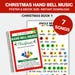 Christmas Hand Bell Music Ebook 1- Bell Choir -7 Song Sheets- Poster ...