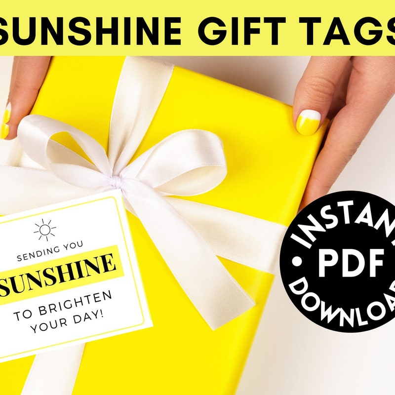 Sunshine Box Printable - Etsy