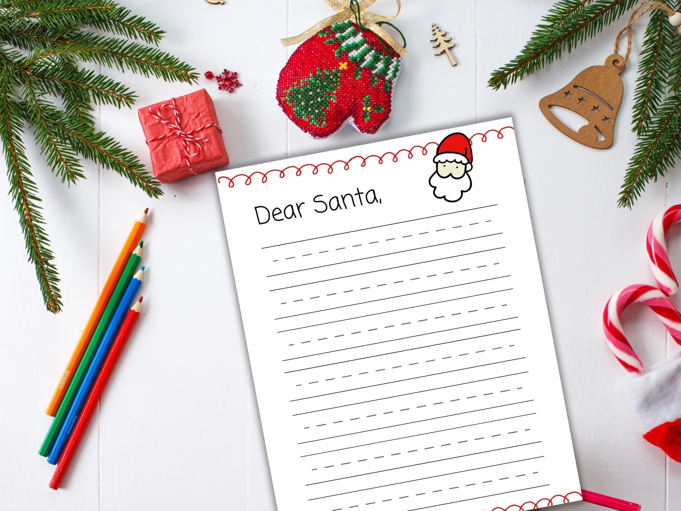 3 Letters to Santa Template - Santa Letter Fill in the Blank ...