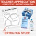 Editable World-themed Teacher Appreciation Week Printable Bundle Flyers ...