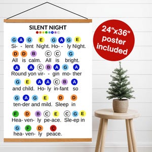 Christmas Hand Bell Music Bargain Bundle-20 Christmas Songs- Colored ...