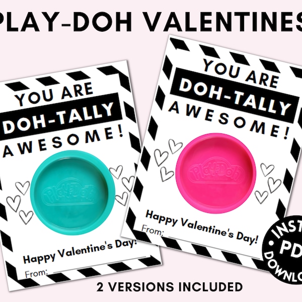 Play Doh Valentine - Etsy