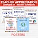 Editable World-themed Teacher Appreciation Week Printable Bundle ...