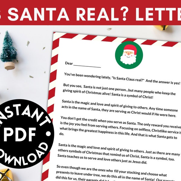 Santa Claus Letter - Etsy