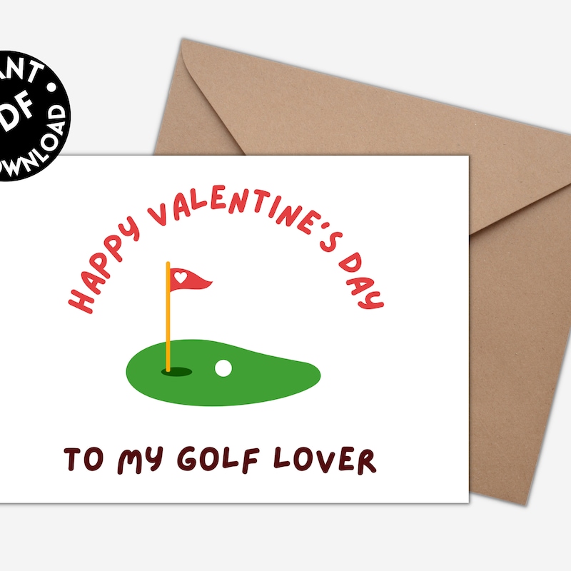 Golf Card - Etsy