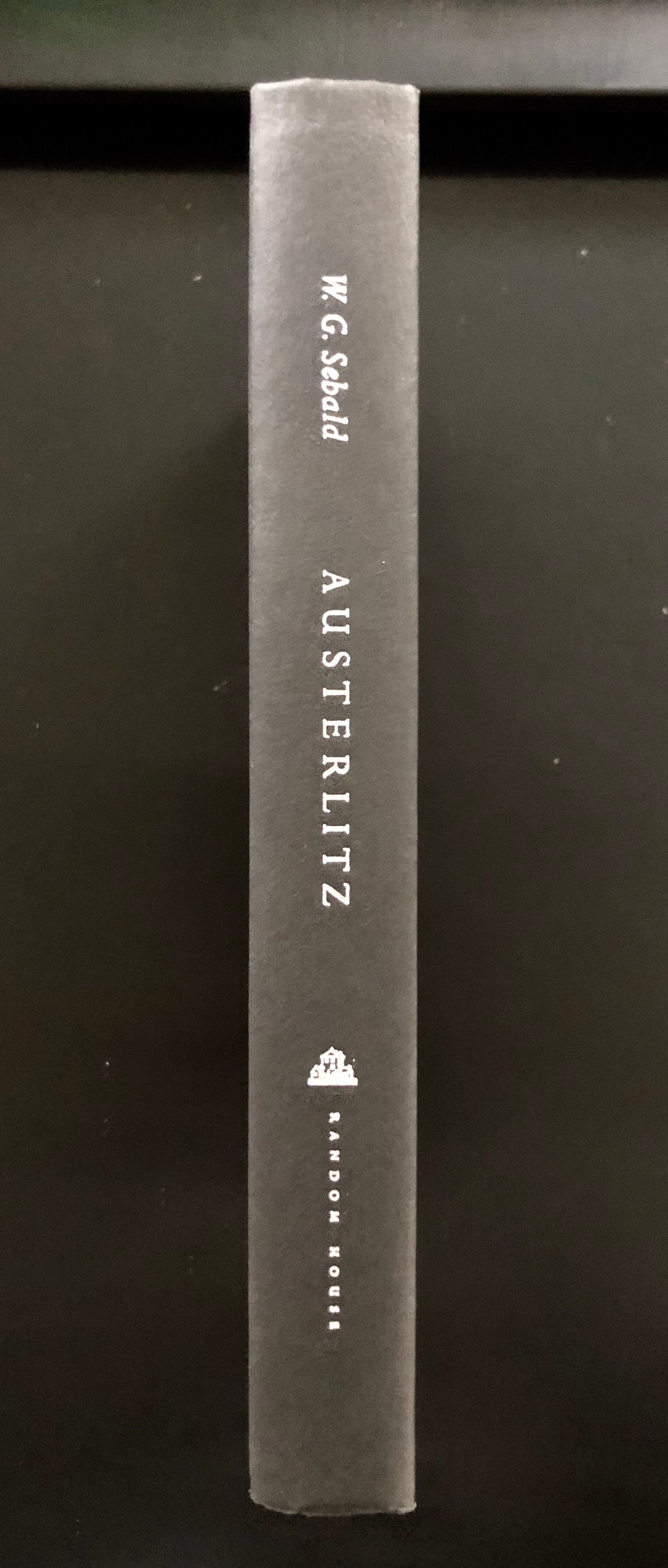 Austerlitz by W.G. Sebald, Hardback Book, First Edition, First Issue ...