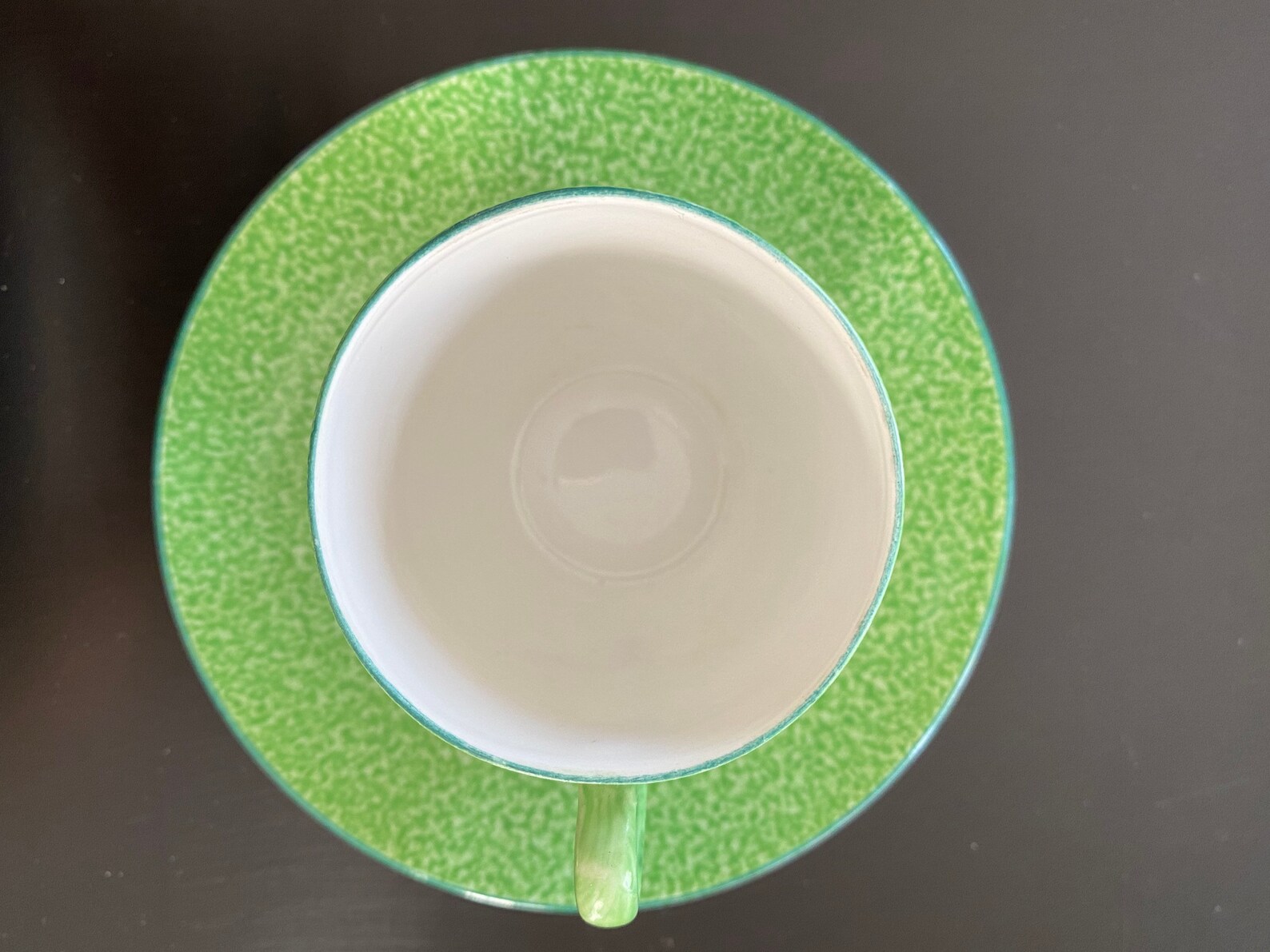 Set of Six Meito China Demitasse Cups and Saucer Green - Etsy