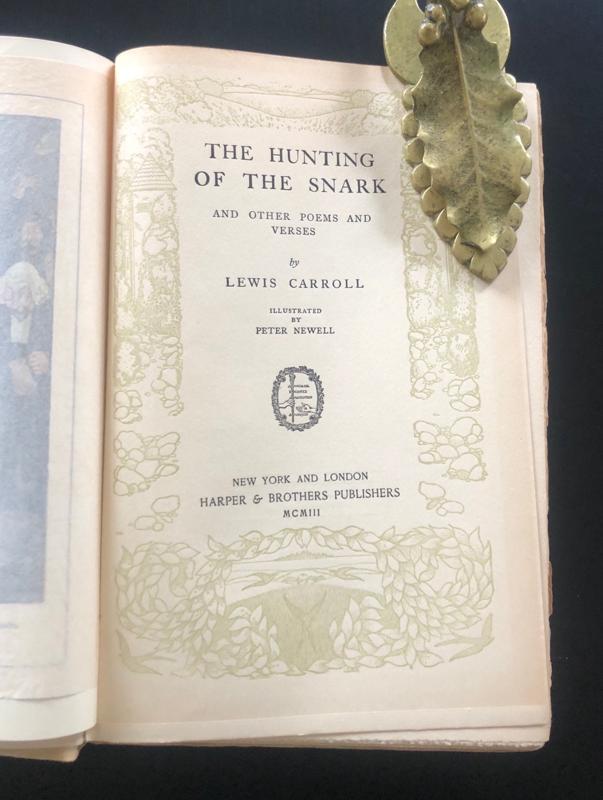 The Hunting of the Snark by Lewis Carroll First Edition - Etsy UK