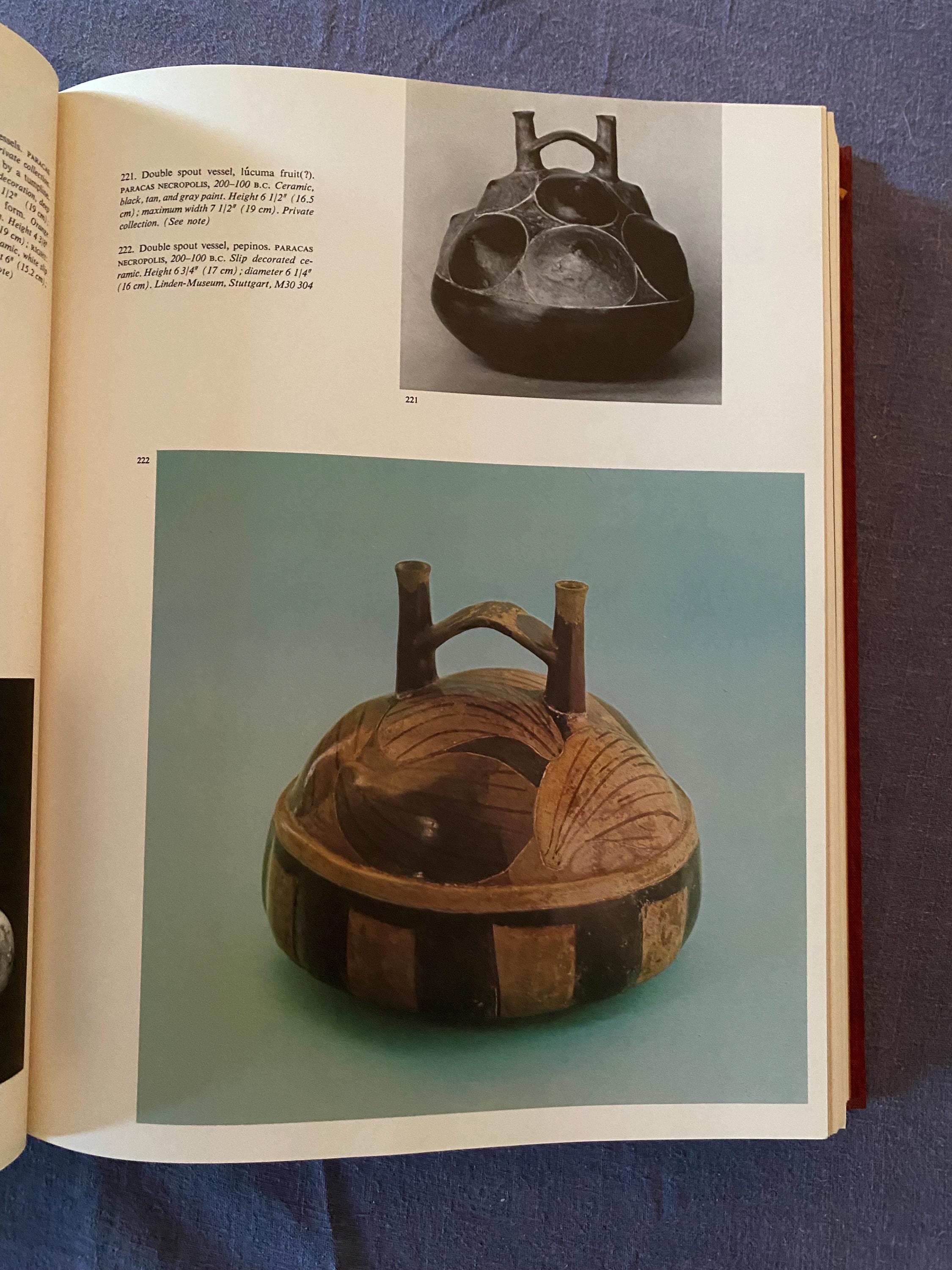 Pre-columbian Art of South America, by Alan Lapiner, Hardback, Fully ...