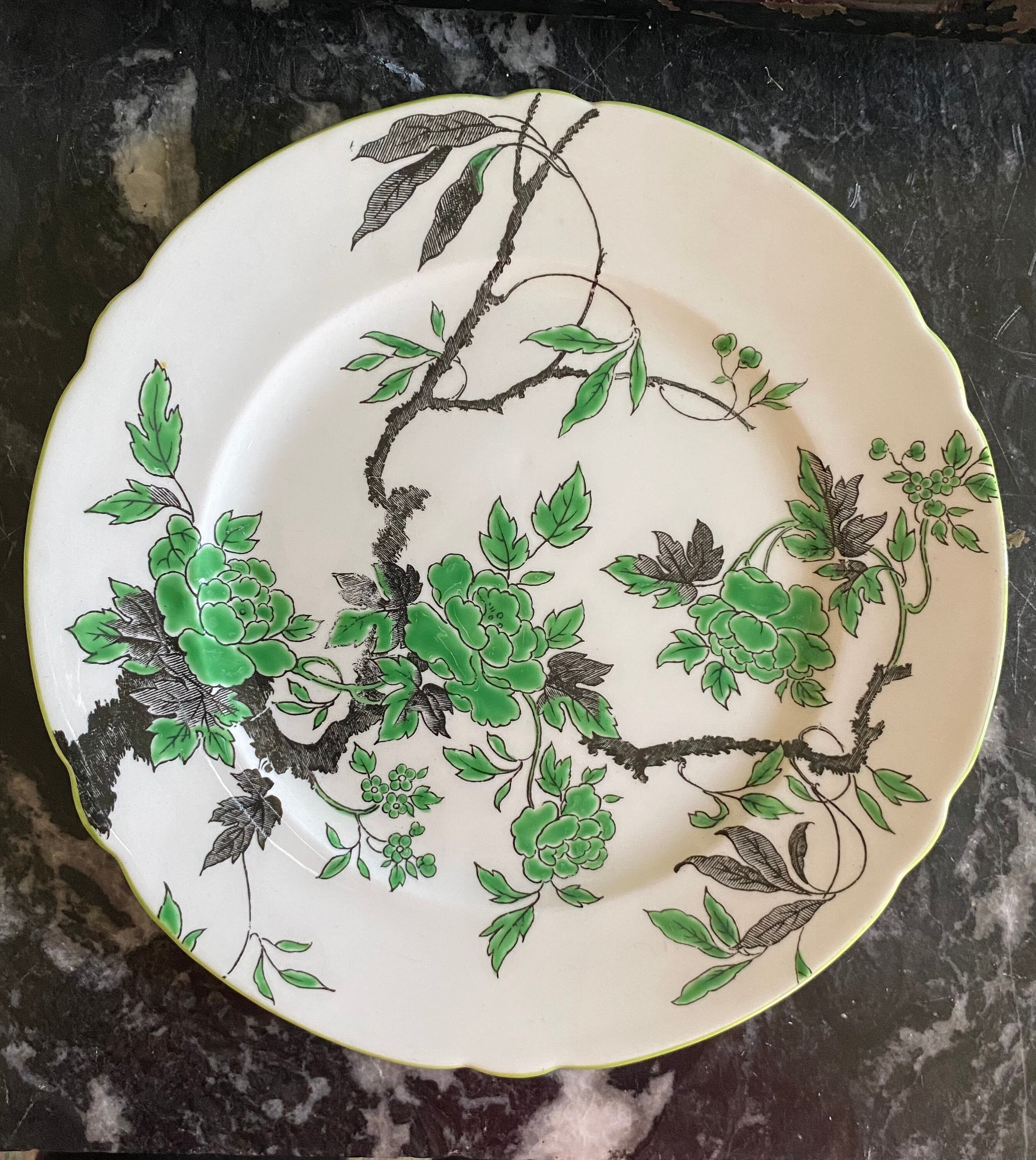 Stunning Bone China Trio, "ovington" by Shelley, Cup, Saucer and Cake ...