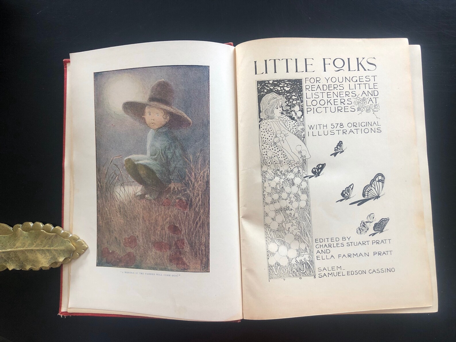 Little Folks Annual 1906/1907 Edited by Charles Stuart Pratt, and Ella ...