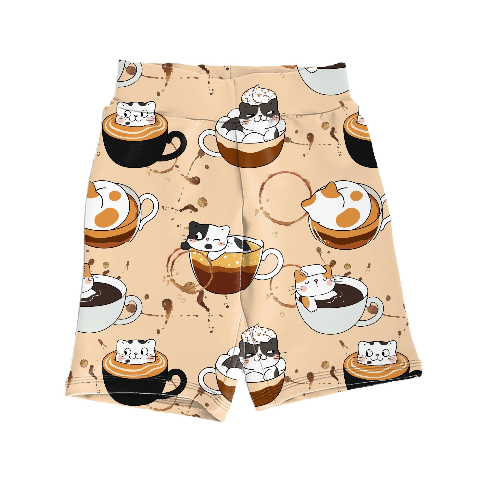 Coffee Cats Seamless Pattern, Digital Paper,digital,paper,seamless ...