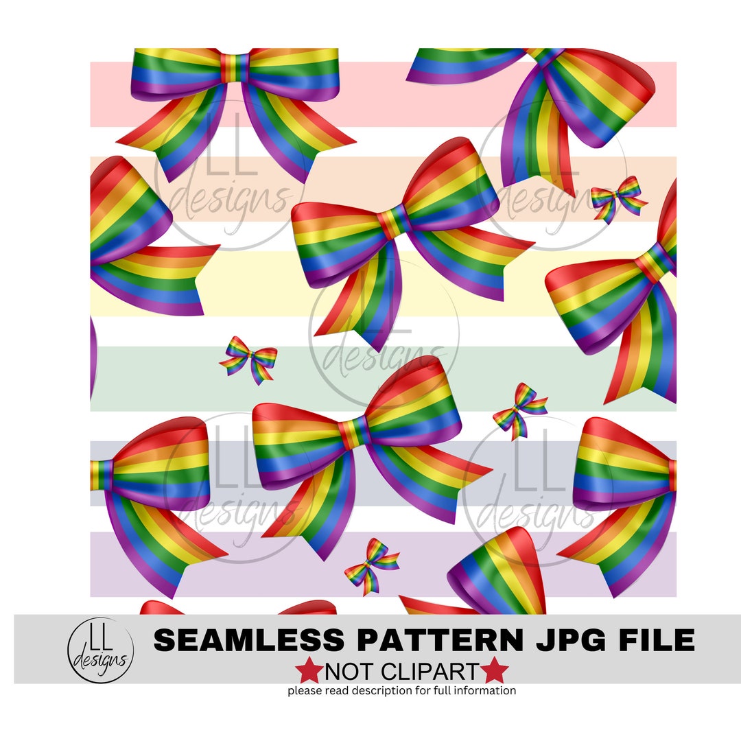 Rainbows Bow JPG Seamless Pattern, Digital Paper,seamless,background ...