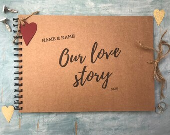 Couples scrapbook | Etsy