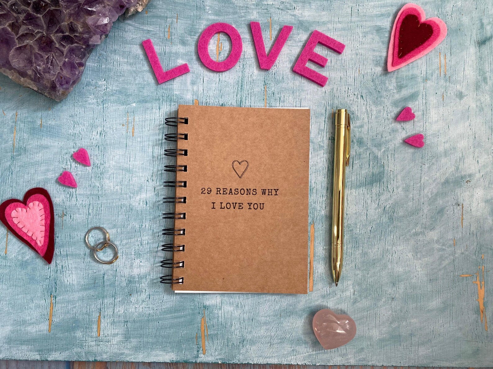 29 Reasons Why I Love You Mini Book of Love Notes, Long Distance First ...