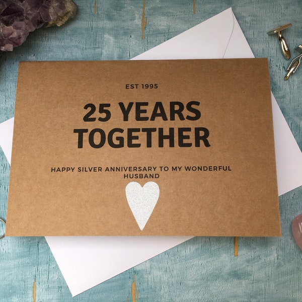 25 Years Together - Etsy