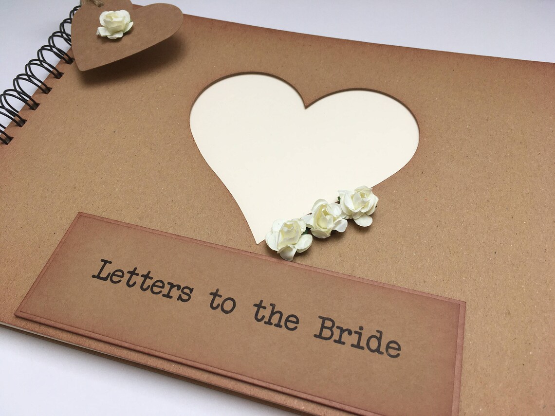 Letters to the Bride Scrapbook Album - Etsy UK