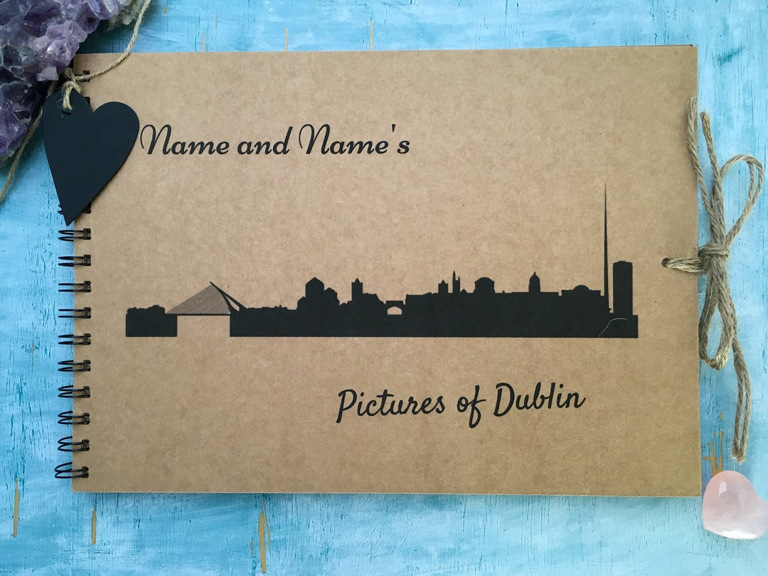 Dublin Travel Scrapbook Album, Honeymoon Memory Book, Photos of Dublin ...