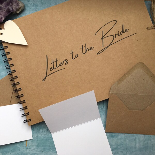 Letters to Bride Book With Envelope - Etsy