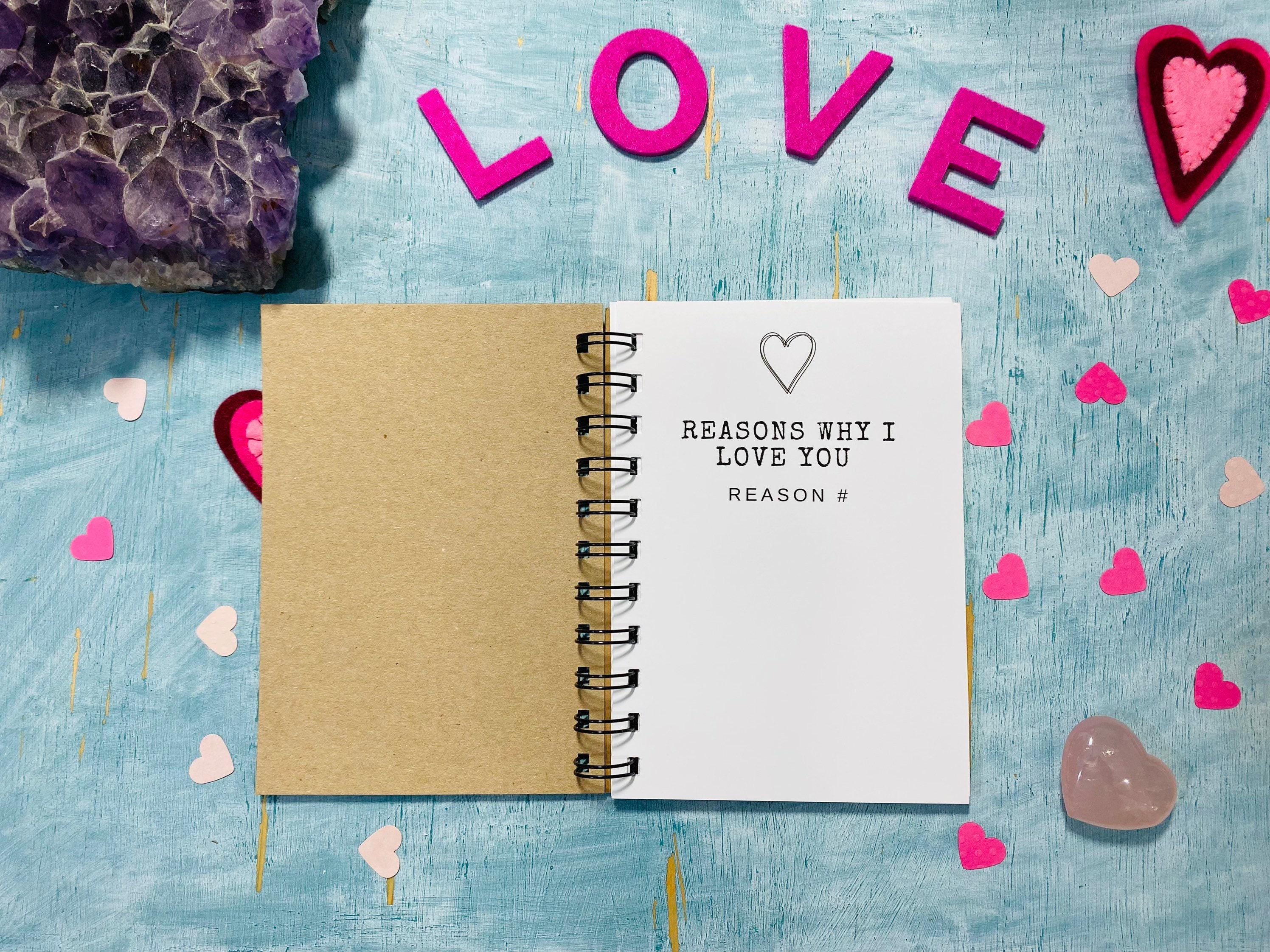 29 Reasons Why I Love You Mini Book of Love Notes, Long Distance First ...