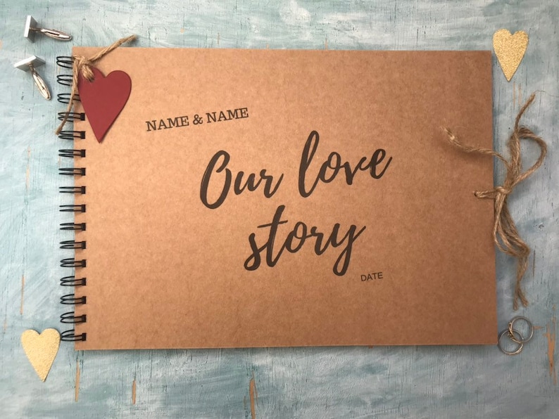 Scrap Book Ideas Love Story