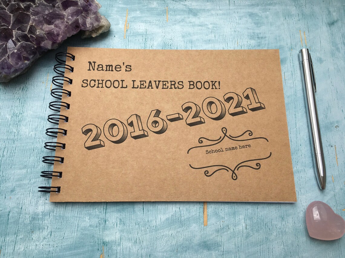 School Leavers Book 2022 School Leavers Gift End of School | Etsy UK